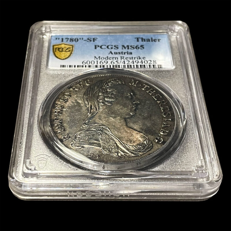 【未使用】★美トーン 1780年 マリアテレジア MS65★ オーストリア ターラー/ターレル銀貨 神聖ローマ帝国・ハプスブルク NGC,PCGSアンティークコインの落札情報詳細 ...